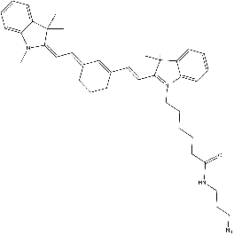 APExBIO - Cy7 azide (non-sulfonated) | Fluorescent dye for labeling alkyne-containing biomolecules