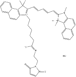 APExBIO - Cy5.5 maleimide (non-sulfonated) | Thiol reactive dye