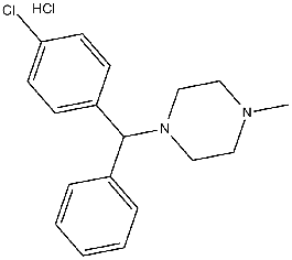 Chlorcyclizine (hydrochloride) , histamine H1 receptor antagonist and ...
