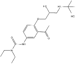 Celiprolol (hydrochloride) - 1 Blocker & 2 Partial Agonist | APExBIO