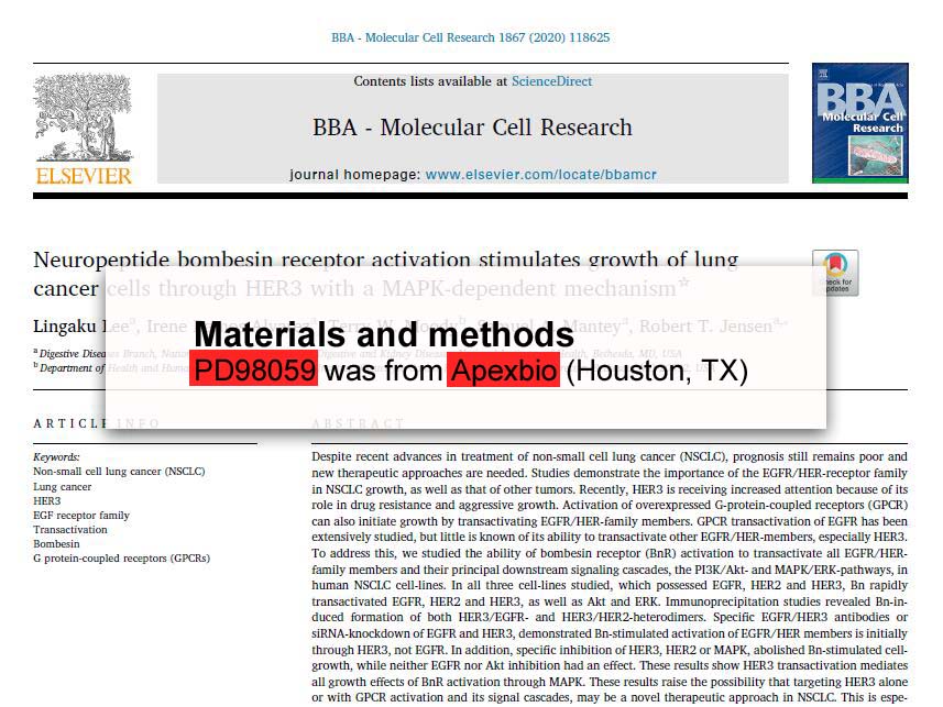 PD98059 - Selective MEK Inhibitor for Signal Transduction | APExBIO