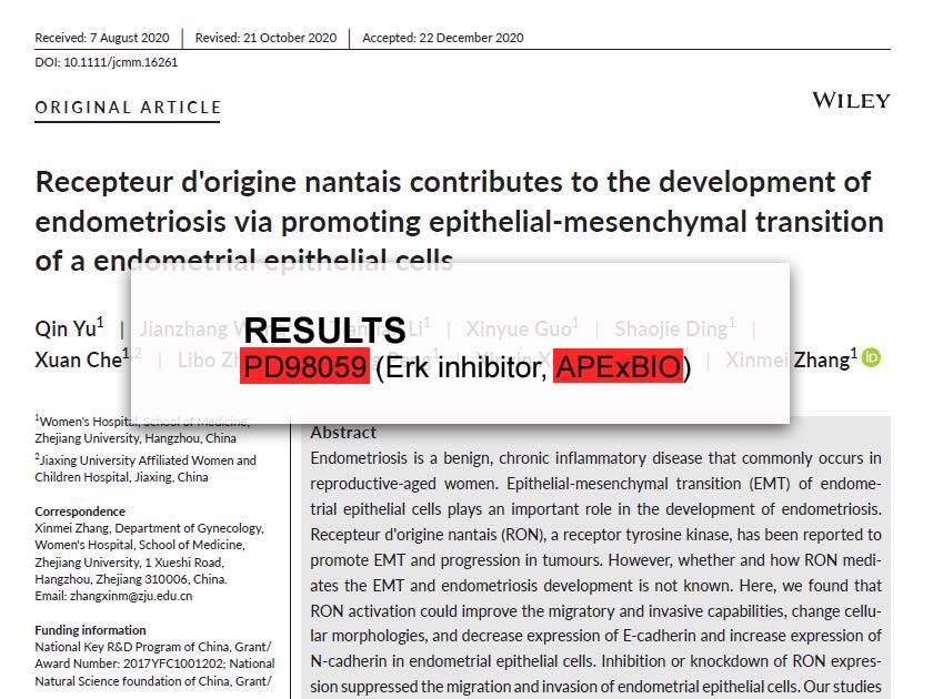 PD98059 - Selective MEK Inhibitor for Signal Transduction | APExBIO