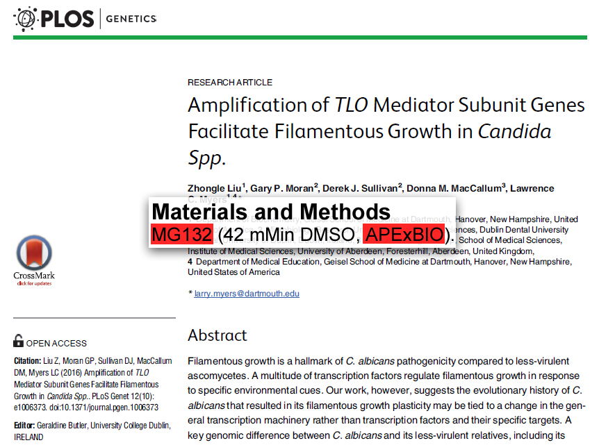 MG-132 – Proteasome Inhibitor, Cell-Permeable | APExBIO