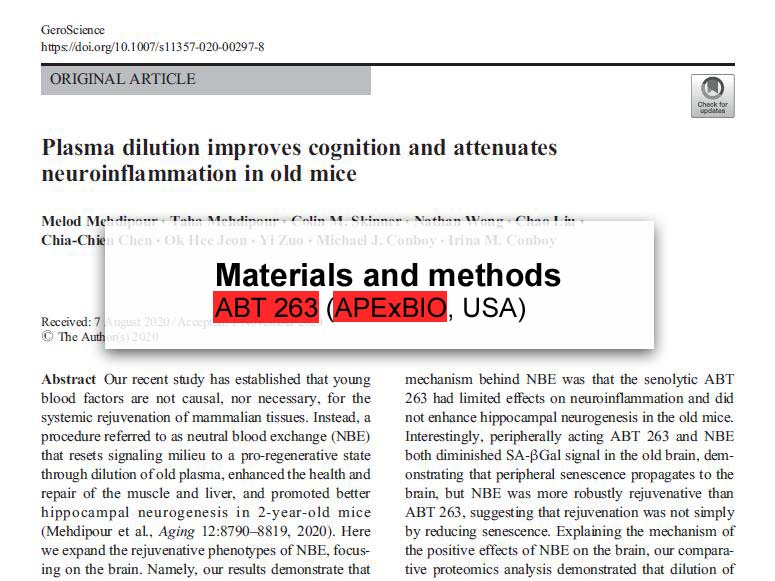 ABT-263 (Navitoclax) – Bcl-2 Inhibitor | APExBIO
