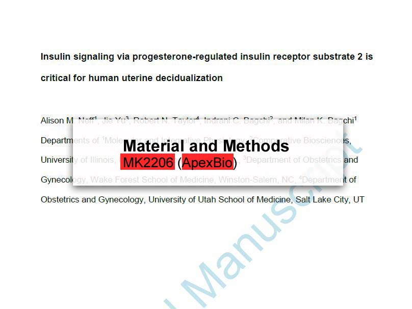 MK-2206 Dihydrochloride – AKT Inhibitor | APExBIO