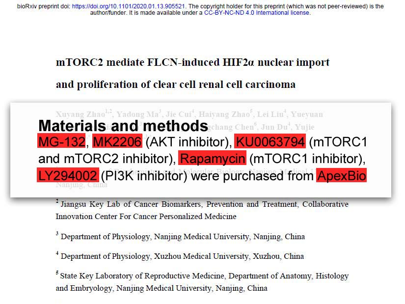 MK-2206 Dihydrochloride – AKT Inhibitor | APExBIO