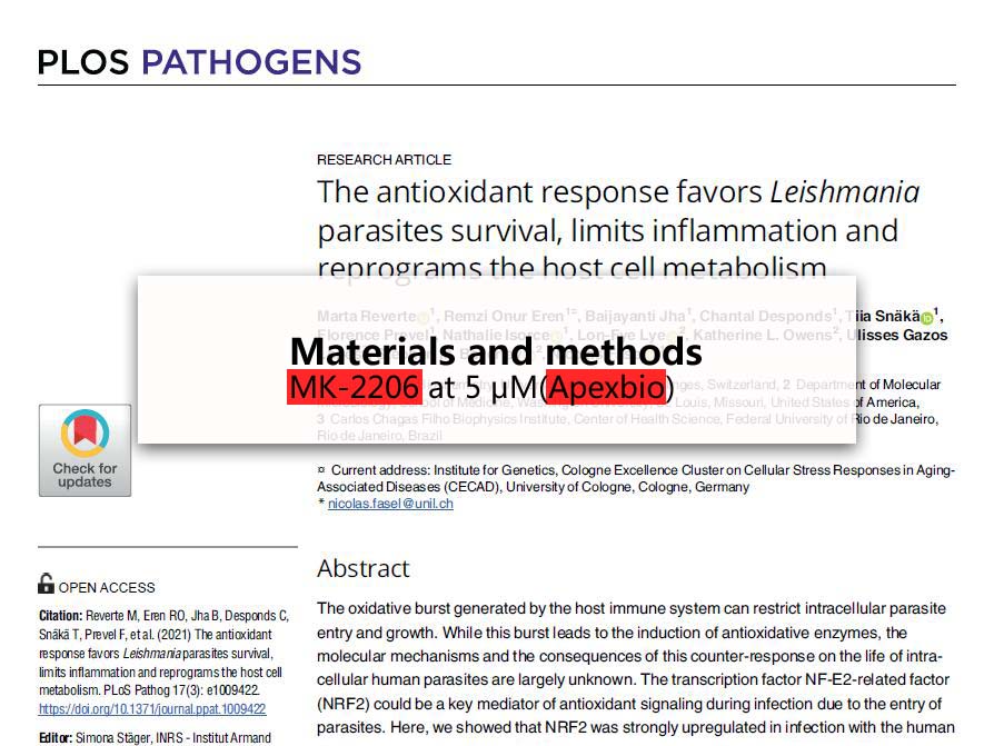 MK-2206 Dihydrochloride – AKT Inhibitor | APExBIO