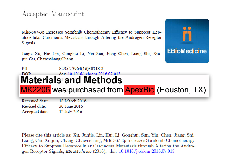 MK-2206 Dihydrochloride – AKT Inhibitor | APExBIO