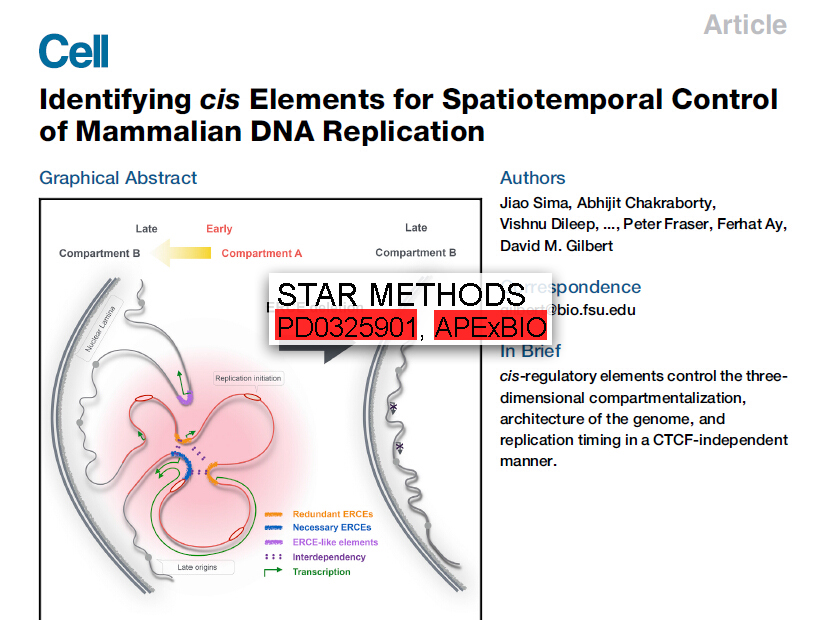 APExBIO - PD0325901|MEK inhibitor|CAS# 391210-10-9