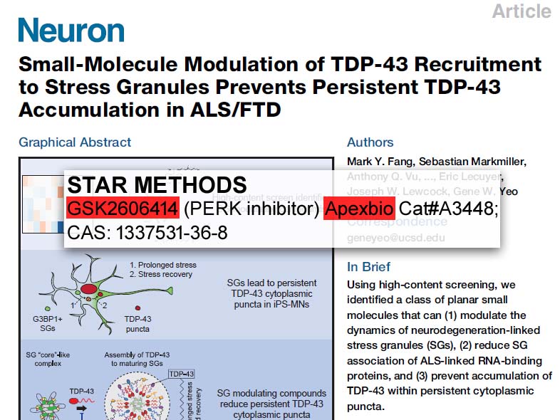 GSK2606414 - Potent Selective PERK Inhibitor | APExBIO