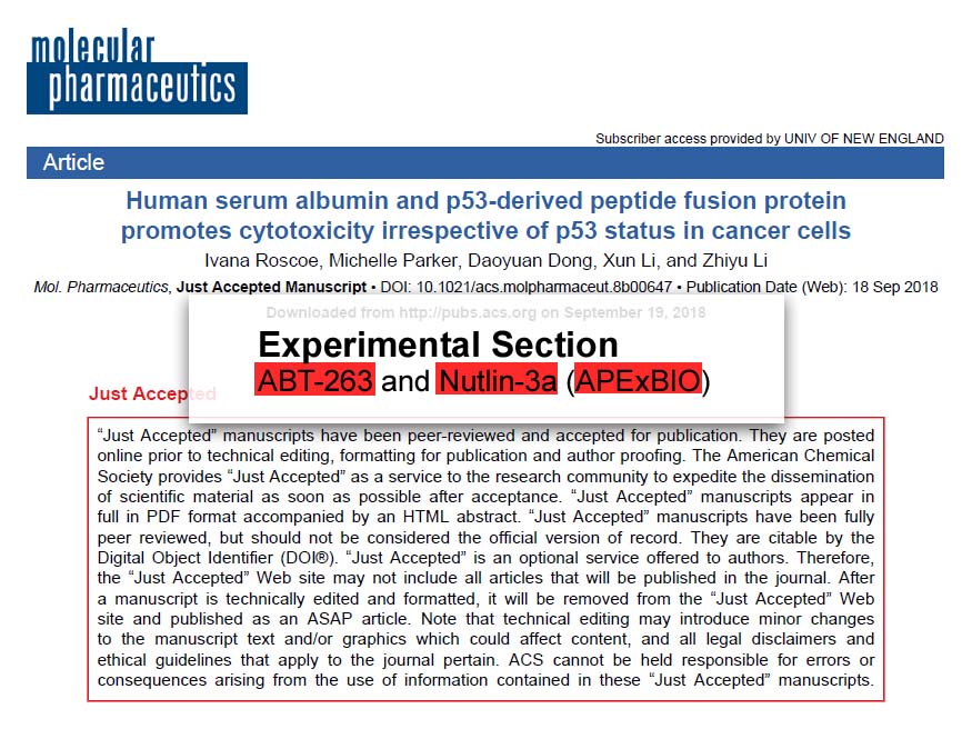 Nutlin-3a chiral - Potent MDM2 Inhibitor | APExBIO