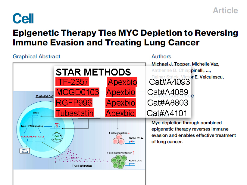 Mocetinostat (MGCD0103) - HDAC Inhibitor | APExBIO