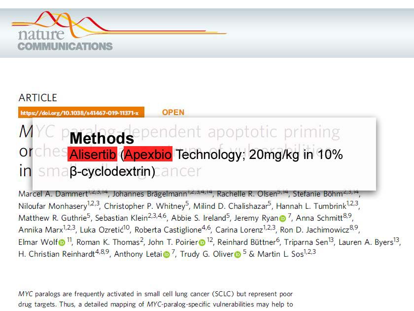 美国APExBIO中文官网 - MLN8237 (Alisertib)|Aurora A Kinase inhibitor, Potent ...