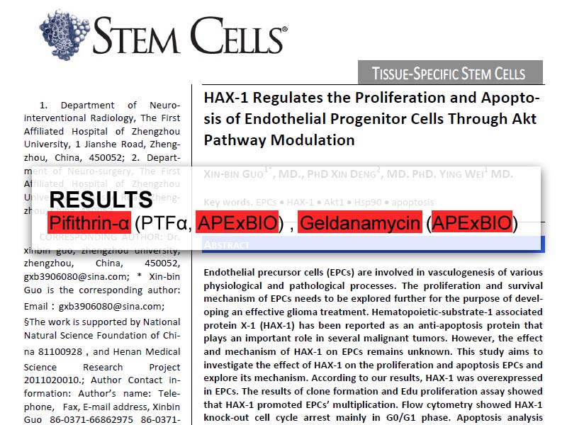 Pifithrin-α (PFTα) – p53 Inhibitor | APExBIO