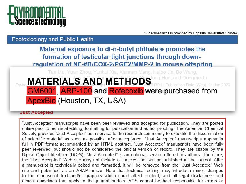 美国APExBIO中文官网 - ARP 100|Selective MMP-2 inhibitor|CAS# 704888-90-4