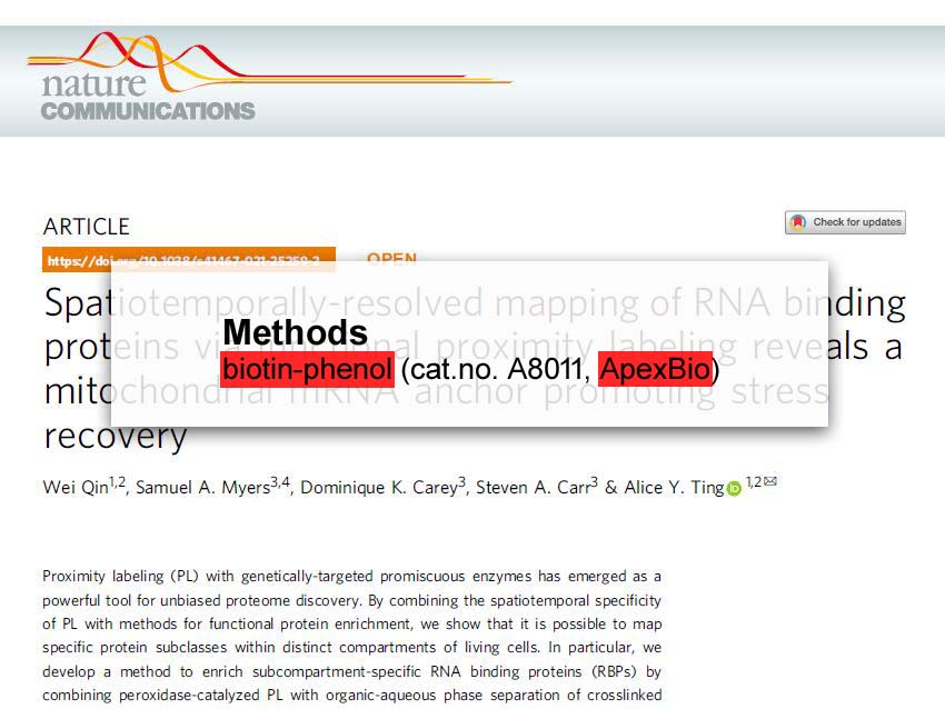 APExBIO - Biotin-tyramide | CAS# 41994-02-9