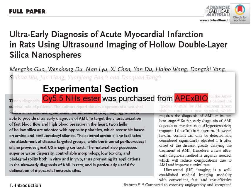 Cy5 NHS ester - Amine-Selective Fluorescent Labeling Dye | APExBIO