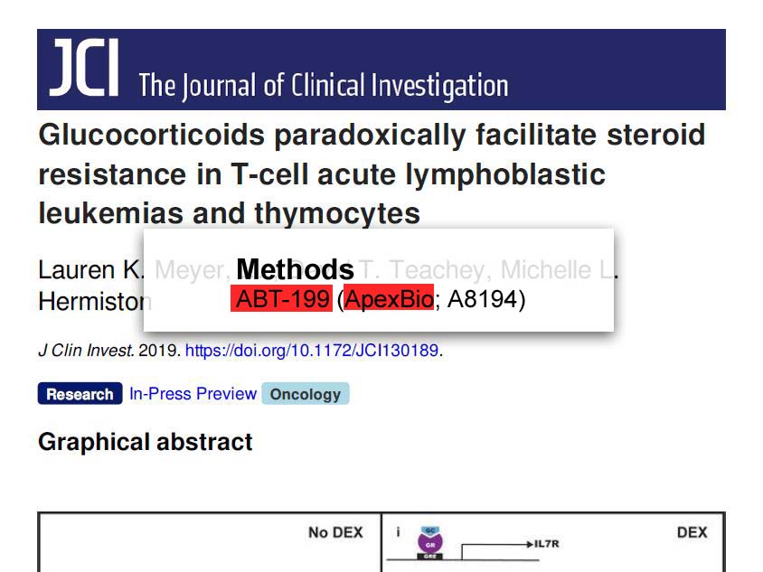 ABT-199 (Venetoclax) – BCL-2 Inhibitor | APExBIO