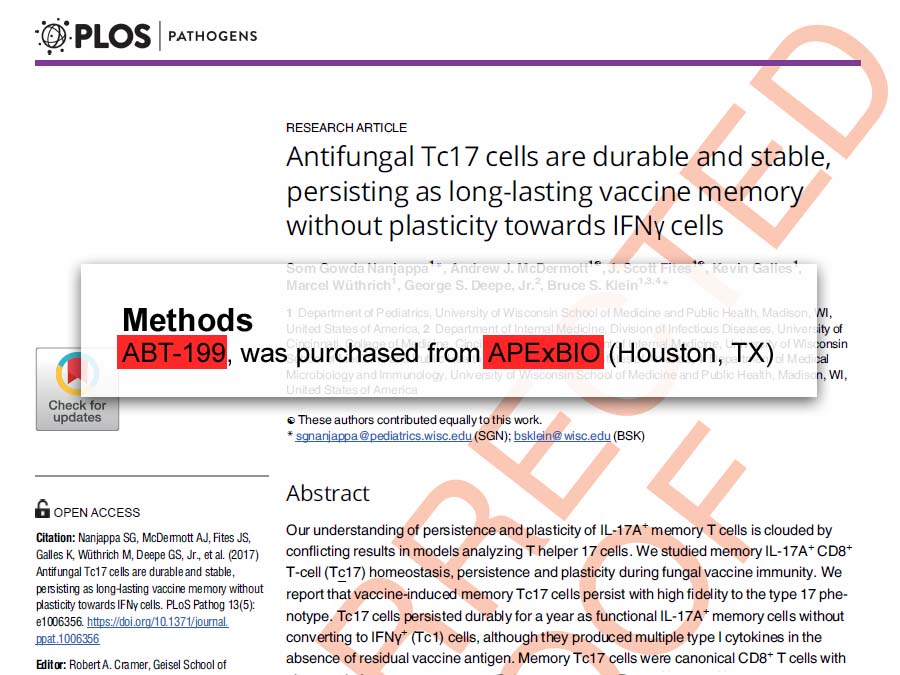 ABT-199 (Venetoclax) – BCL-2 Inhibitor | APExBIO