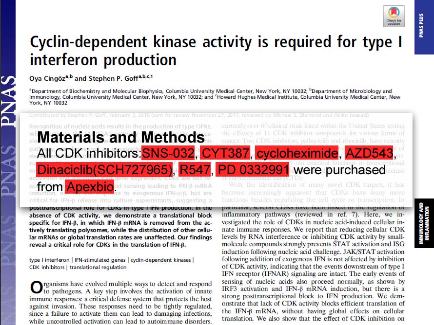 Cycloheximide – Protein Synthesis Inhibitor | APExBIO