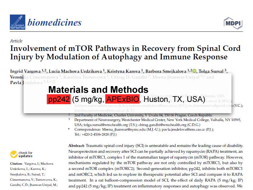 PP242|MTOR inhibitor, selective and ATP-competitive|CAS# 1092351-67-1