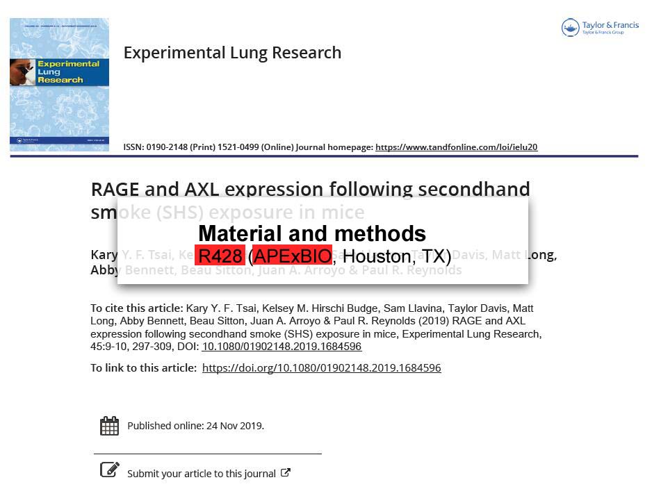 美国APExBIO中文官网 - R428|Selective Axl inhibitor|CAS# 1037624-75-1