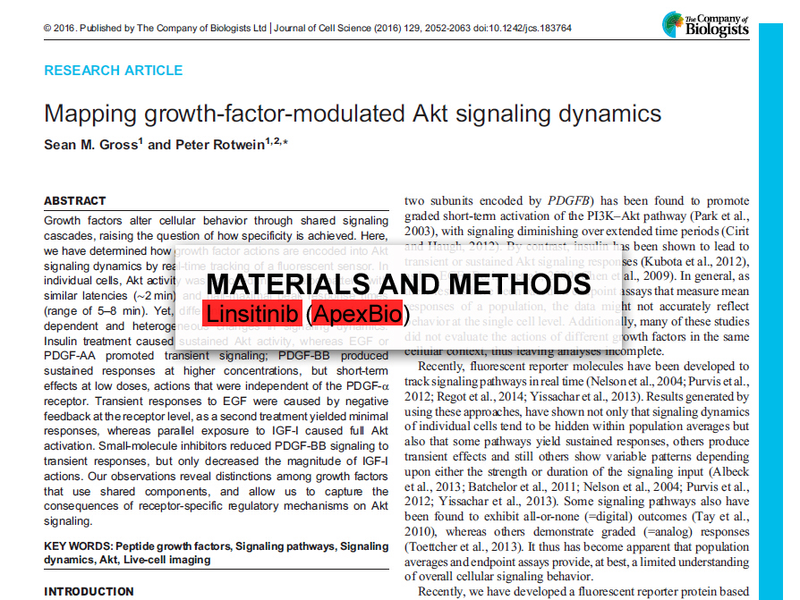 Linsitinib - Potent IGF1R/IR Inhibitor | APExBIO