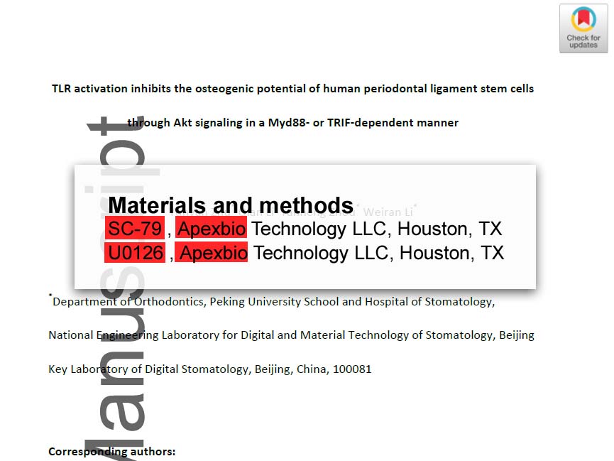 SC 79 - Akt Signaling Activator | APExBIO