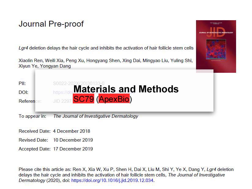 SC 79 - Akt Signaling Activator | APExBIO