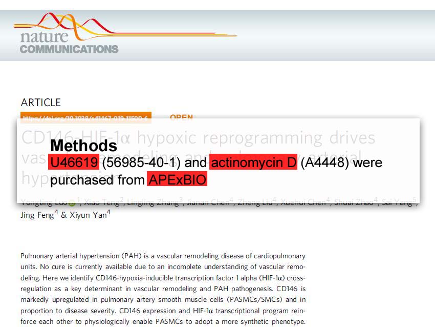 美国APExBIO中文官网 - U 46619