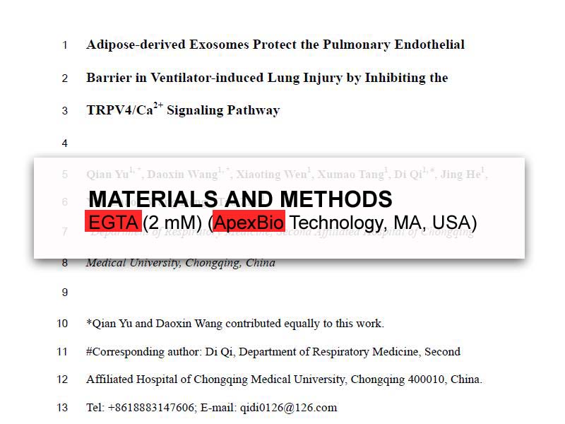 EGTA - Calcium Chelator for Biochemical Research | APExBIO