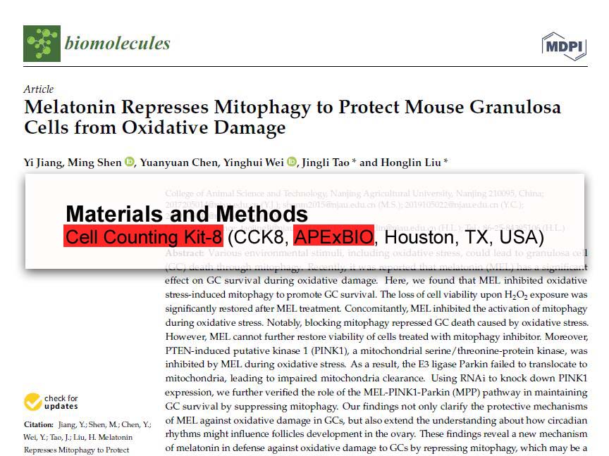 Cell Counting Kit-8 (CCK-8) 1x1ml (100 tests) - Cell Viability Assay ...