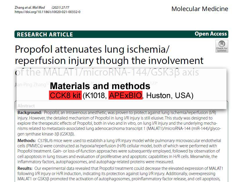 Cell Counting Kit-8 (CCK-8) 1x1ml (100 tests) - Cell Viability Assay ...