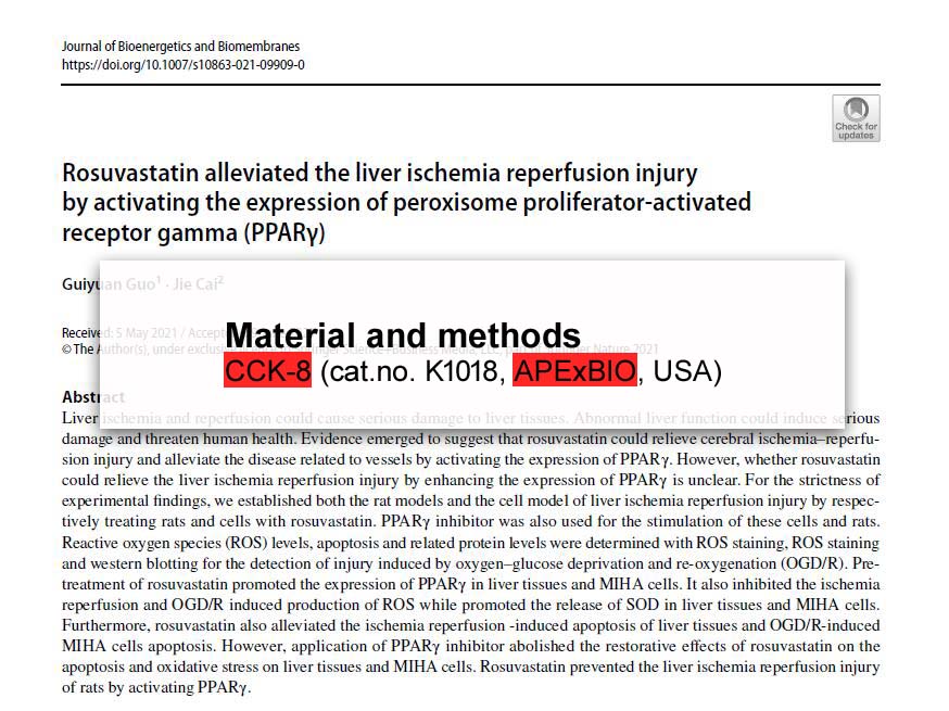 Cell Counting Kit-8 (CCK-8) - Cell Viability Assay | APExBIO