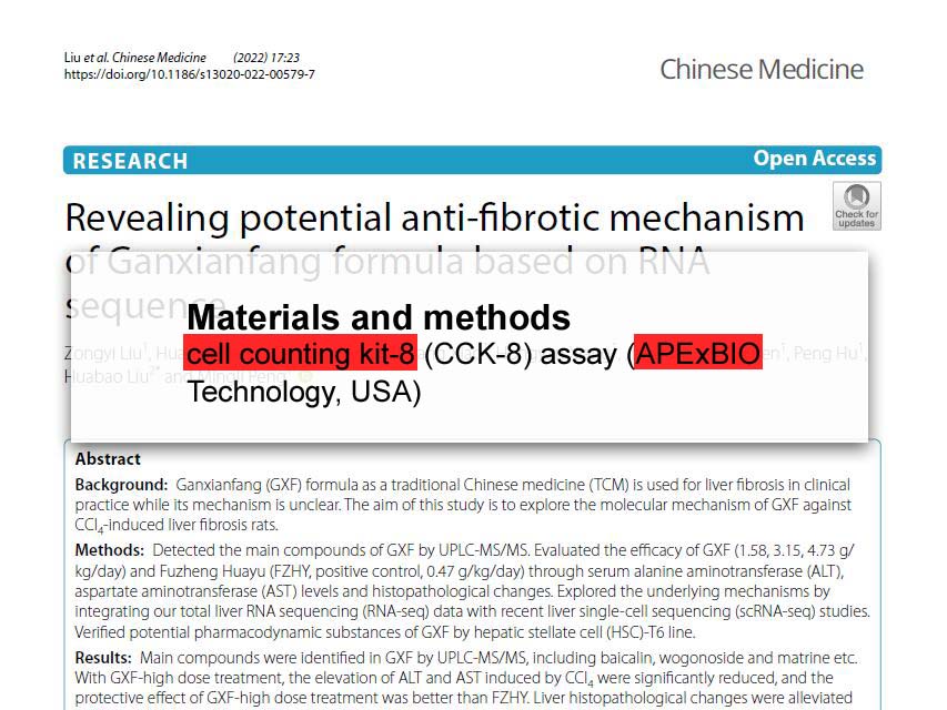 Cell Counting Kit-8 (CCK-8) - Cell Viability Assay | APExBIO