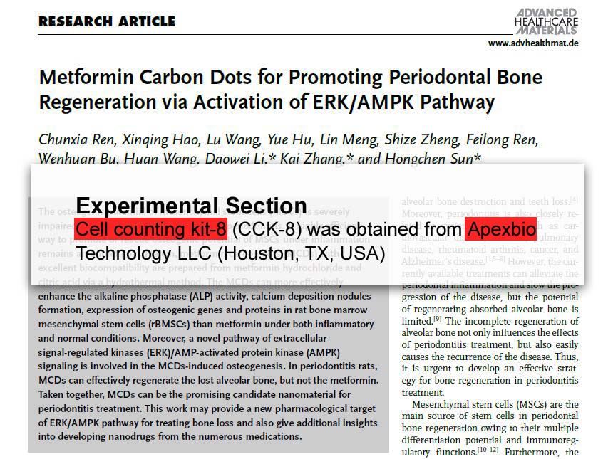 Cell Counting Kit-8 (CCK-8) - Cell Viability Assay | APExBIO