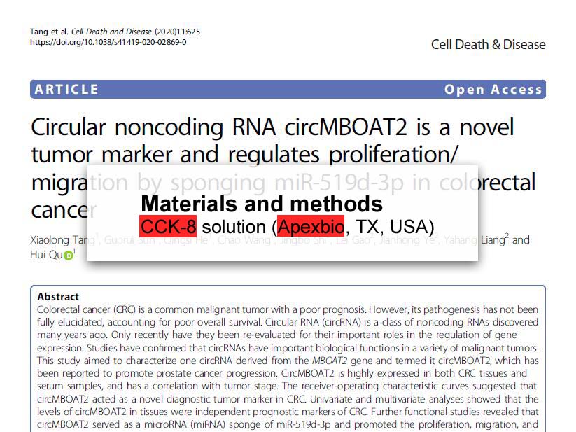 APExBIO - Cell Counting Kit-8 (CCK-8)