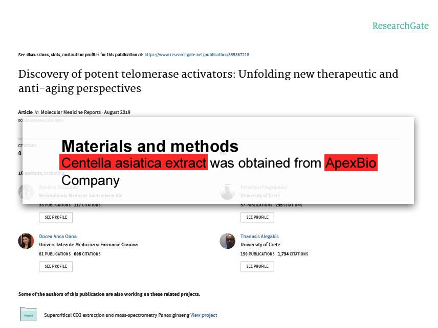 Madecassic Acid – Natural Triterpenoid | APExBIO